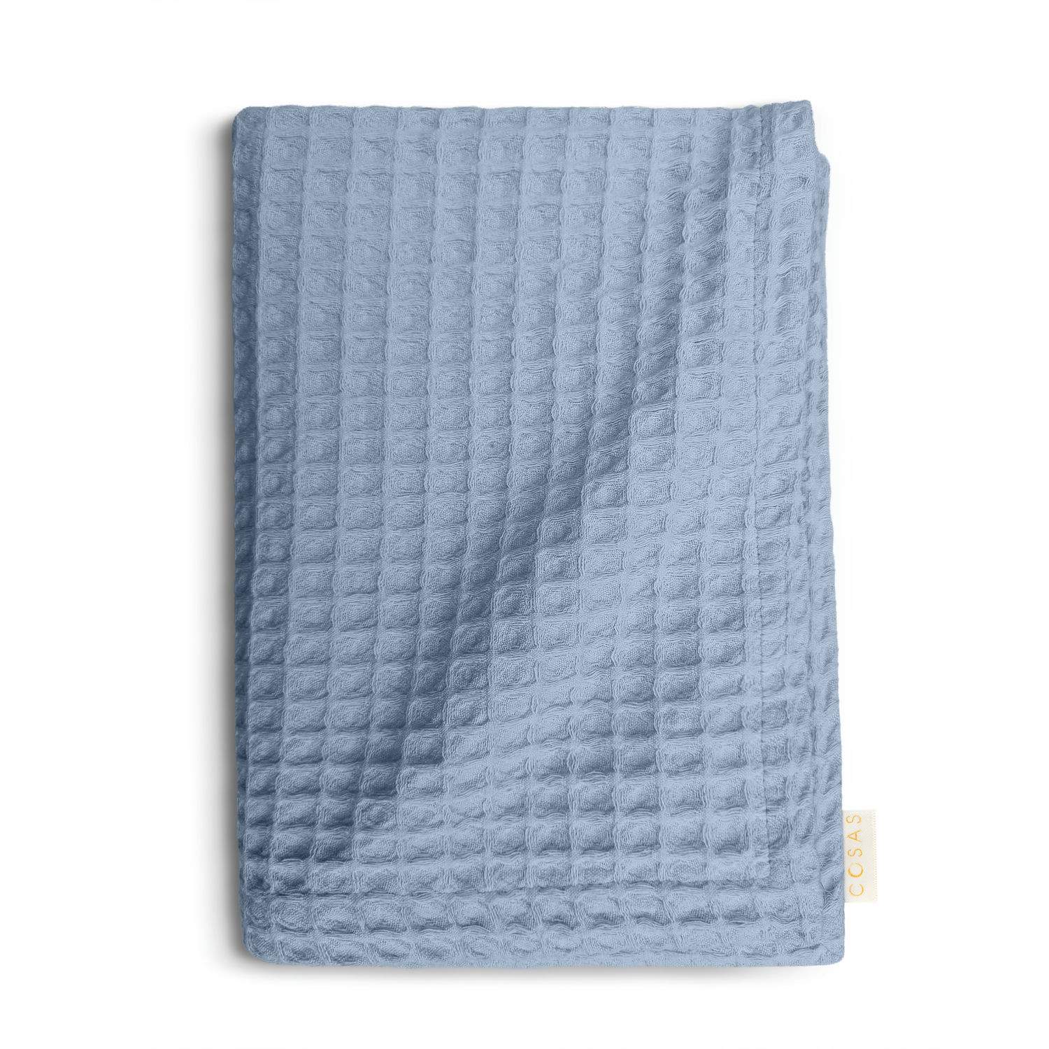 Рушник вафельний COSAS Maya Greek Waffle 30x30 см Блакитний (1642449 ...