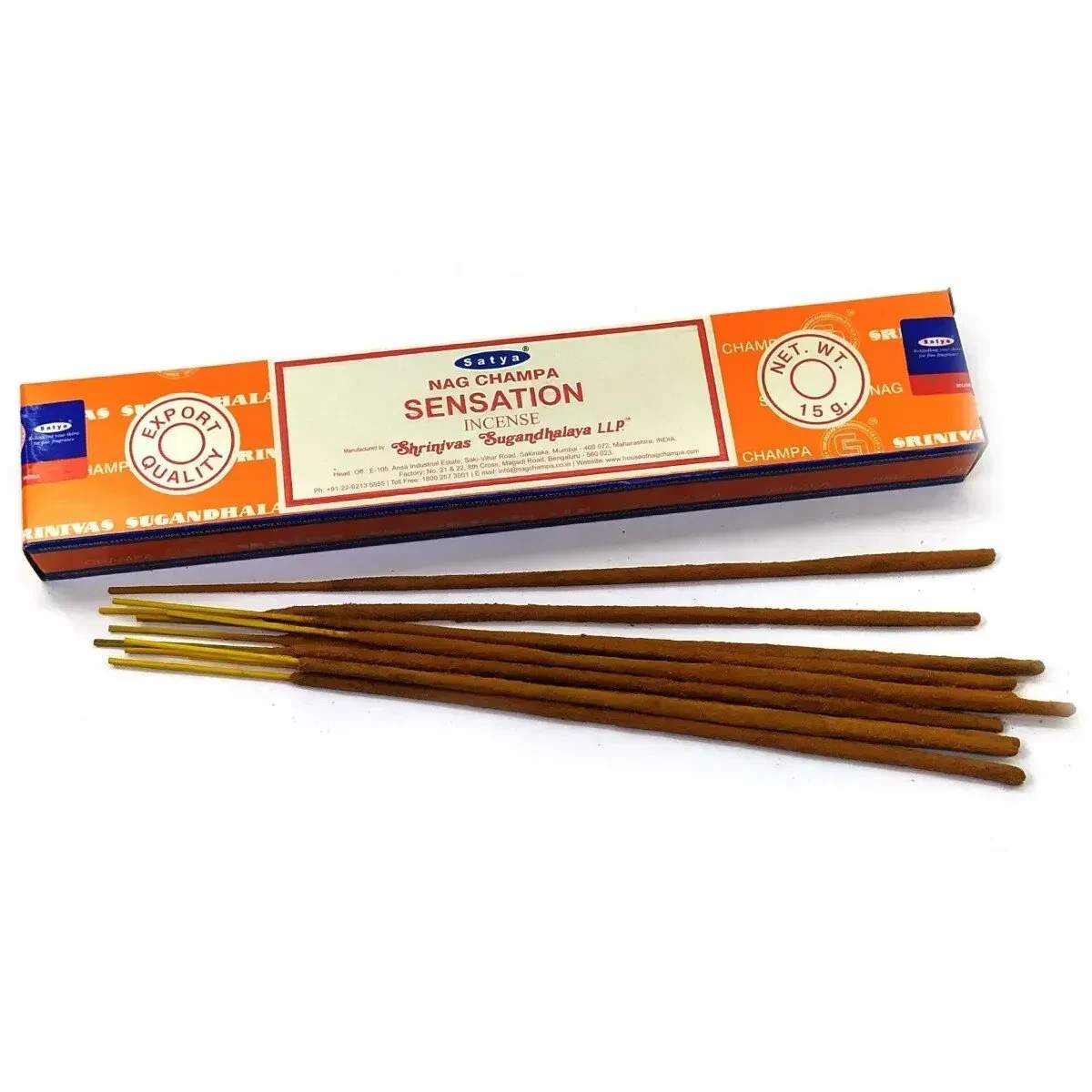 Аромапалочки пильцевые Satya Sensation Сенсация (1645614) — купить на EVA.UA — цена 60 грн