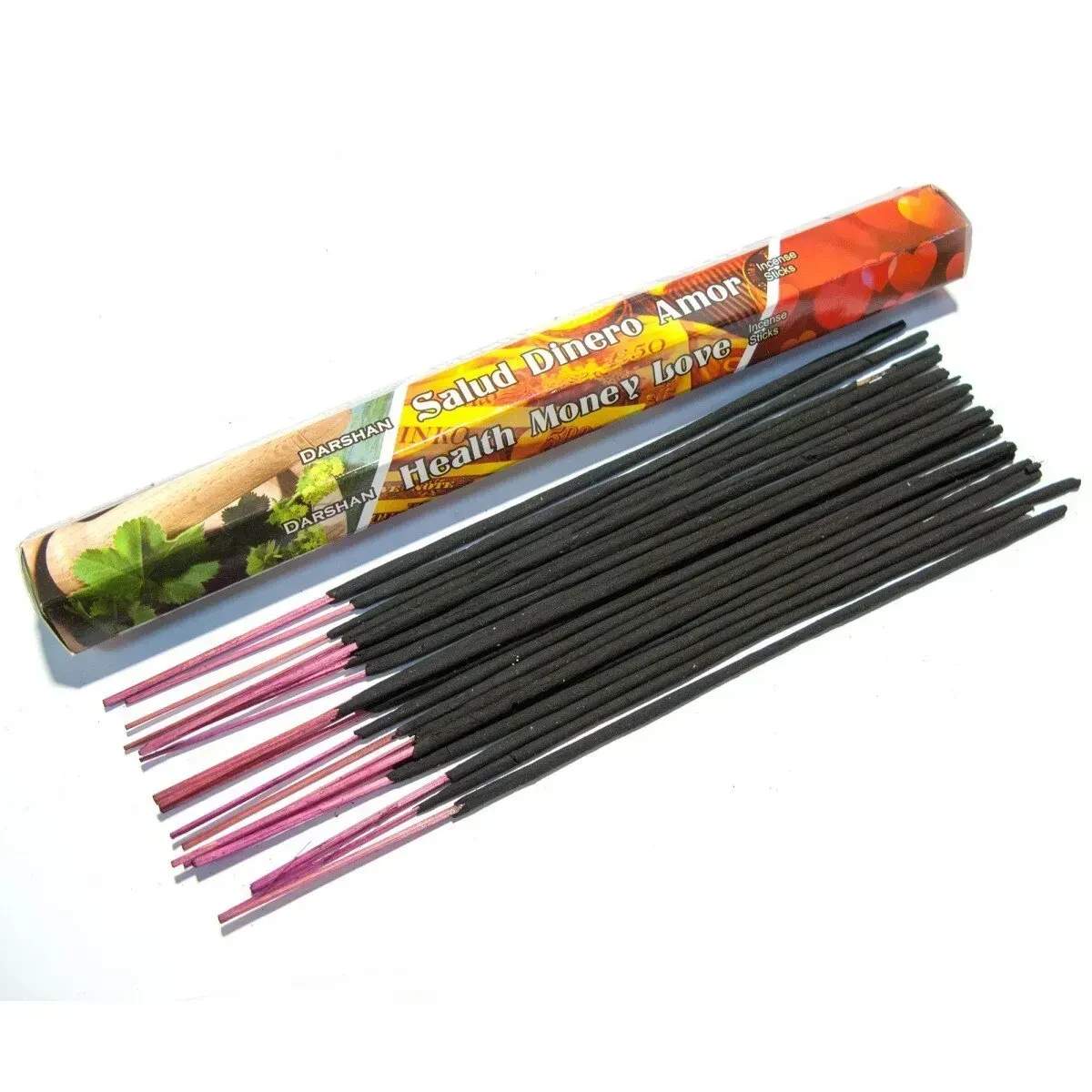 Аромапалочки угольные Darshan Health Money Love Здоровье Деньги и Любовь 20 шт (1647178 ...