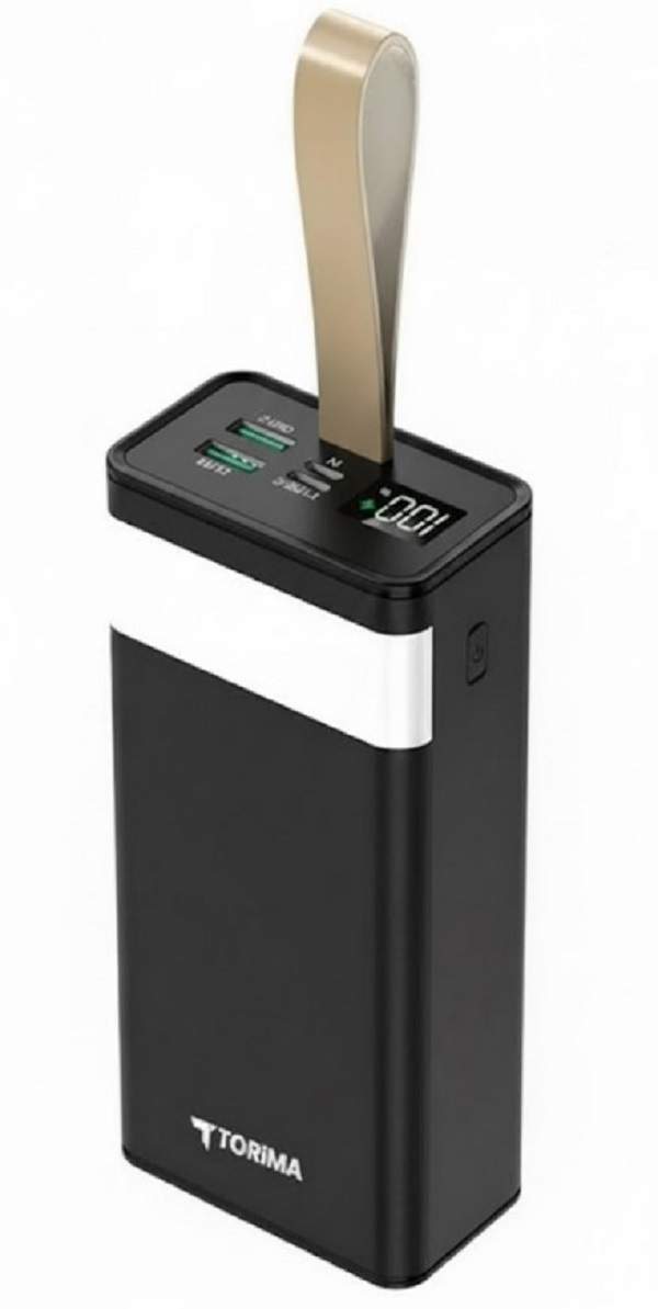 Повербанк Torima TRM-1033 30000 mAh LED Чорний (2104618983) (1648264 ...