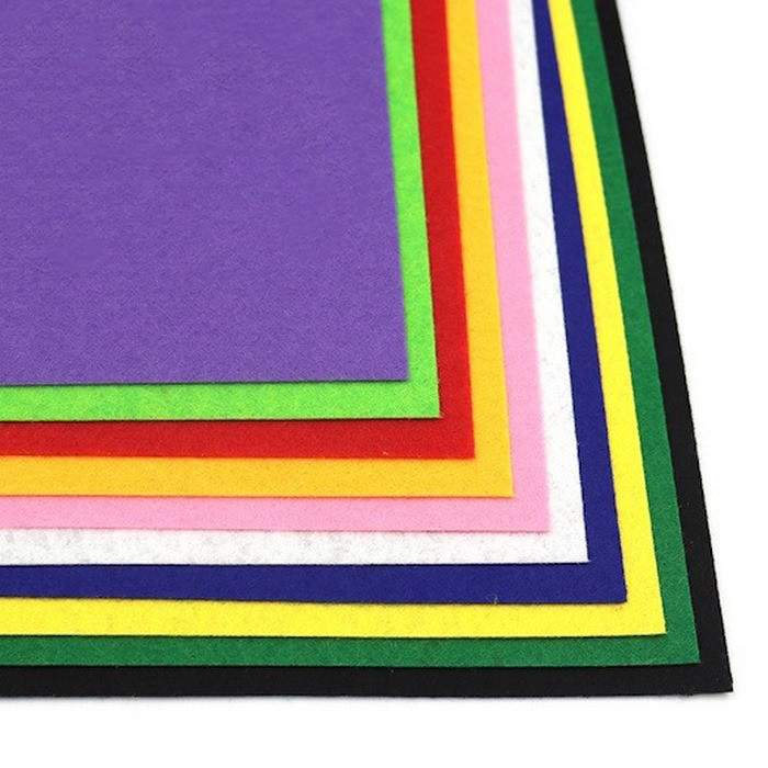 Фетровые листы для рукоделия HQK170-MIX 1,2 мм, A4 Bambi (ов) (1649022 ...