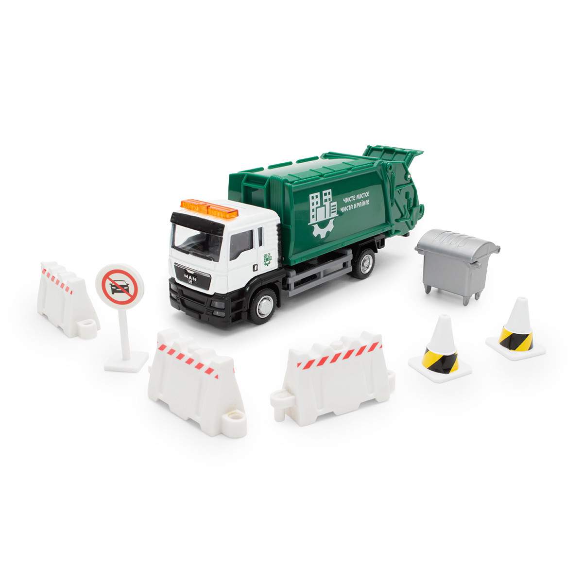 Игровой набор – Мусоровоз Man (с аксесс.) (1649382) — купить на EVA.UA ...