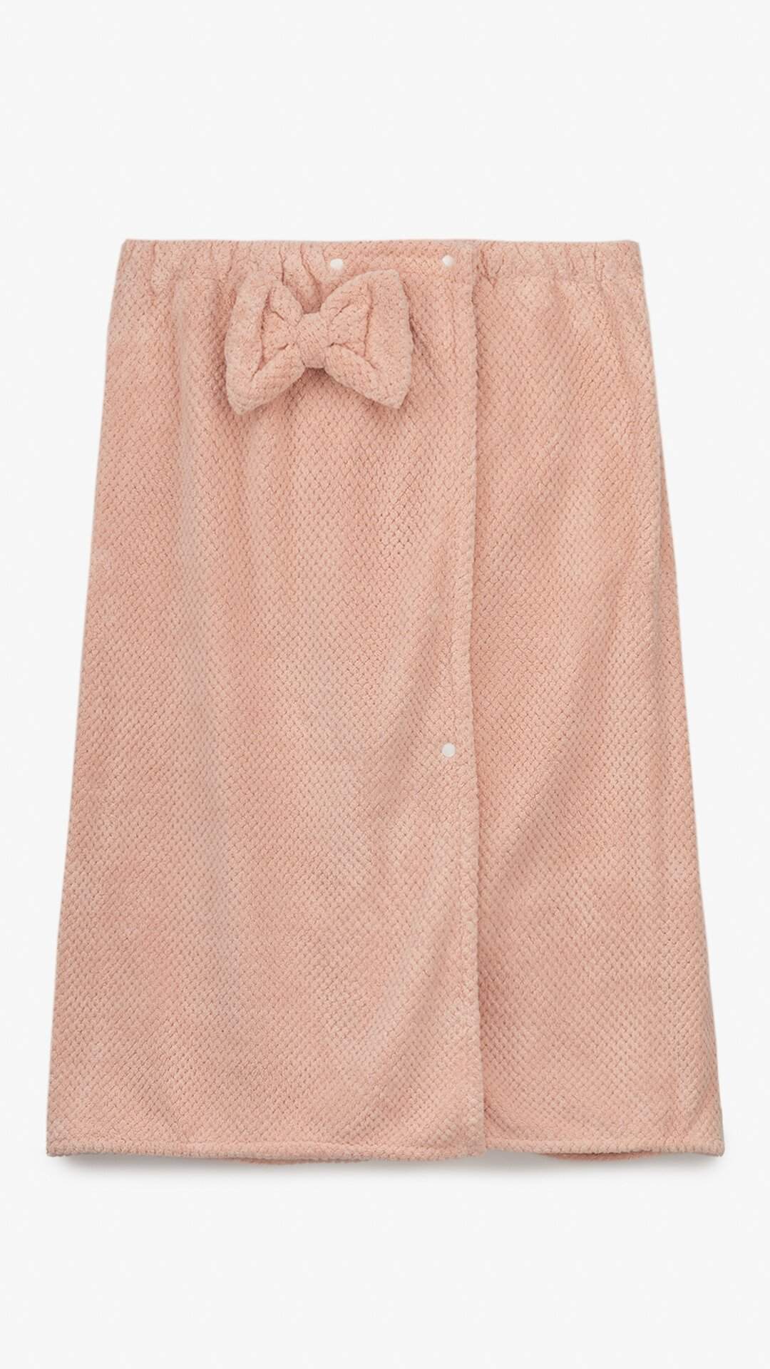 Рушник-пов'язка жіноча No Brand T5-092842331-1 71х132 см Пудровий ...