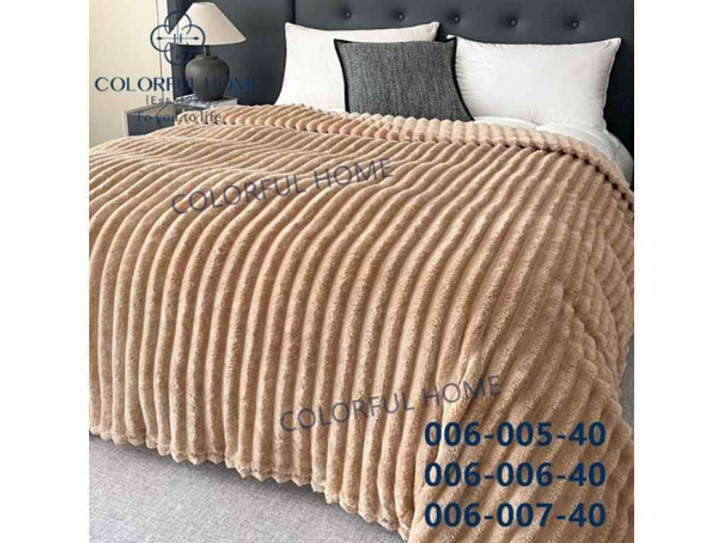 Плед COLORFULHOME 180*200 арт.006-007 темно-бежевий (1656116) — купити ...