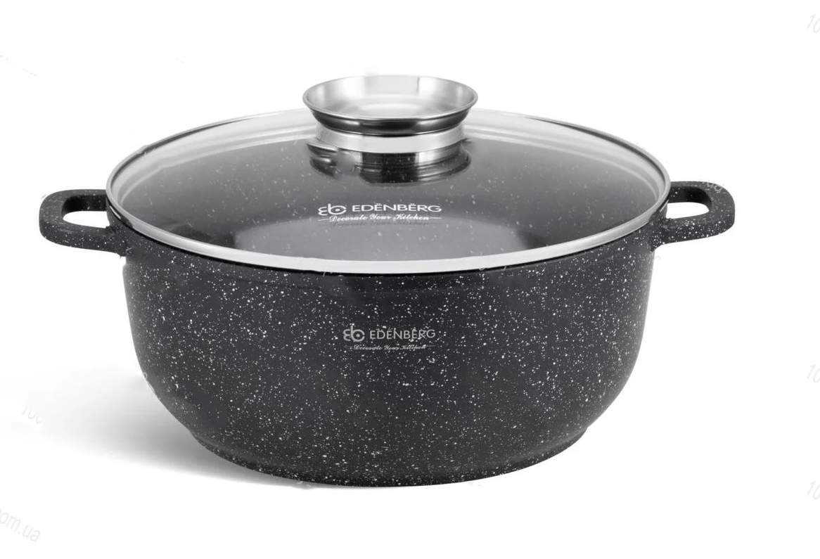 Каструля Edenberg 4.4 л Чорний EB-8118 (1659685) — купити на EVA.UA ...