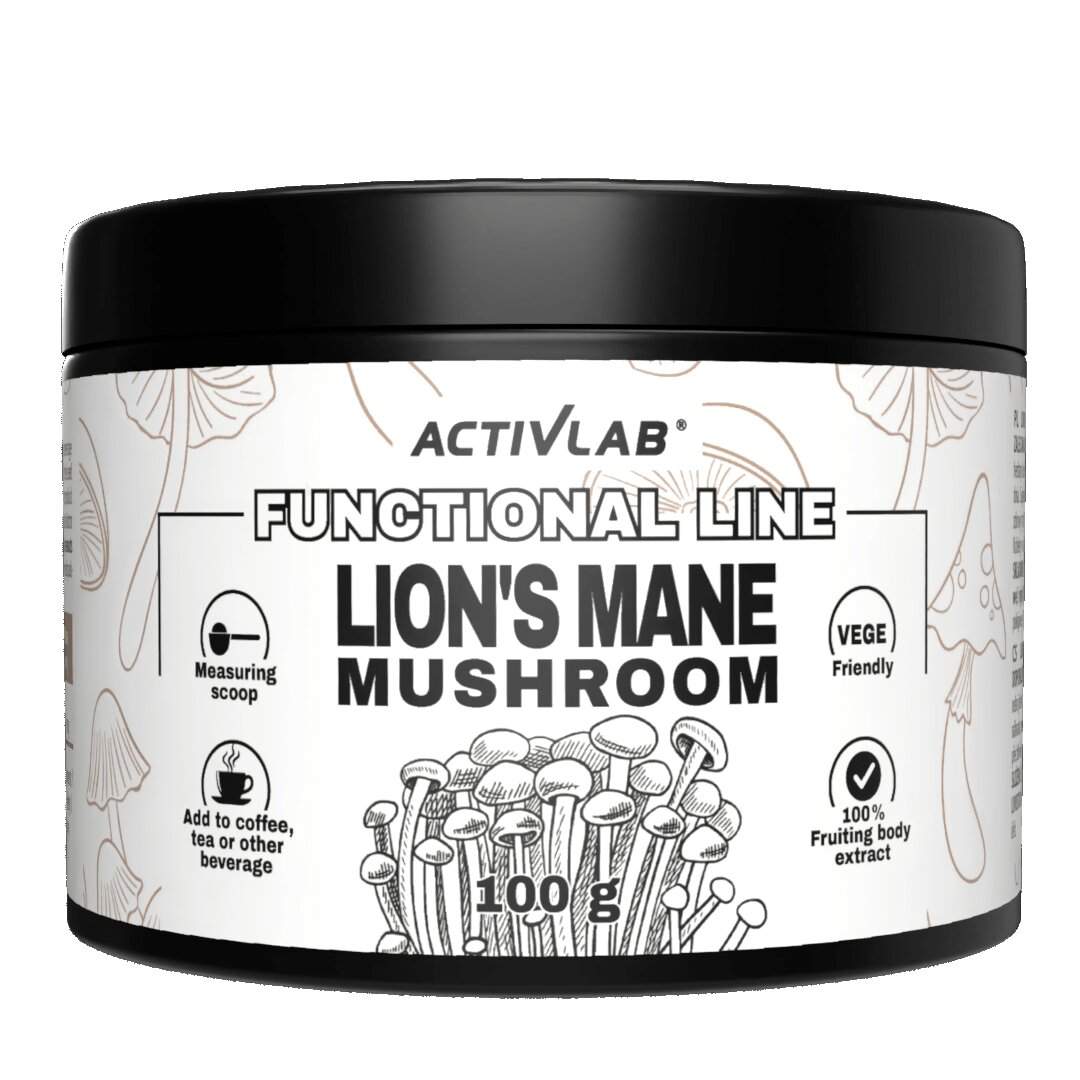 Ежовик гребенчатый ActivLab Lion's Mane Mushroom, 100 грамм (1688086 ...