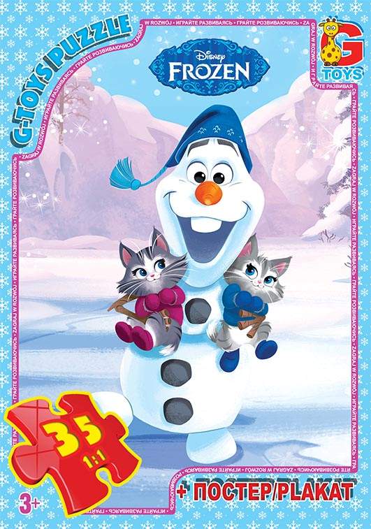 Пазлы G-Toys Frozen, 35 элементов, FR034 (1983780) — купить на EVA.UA ...
