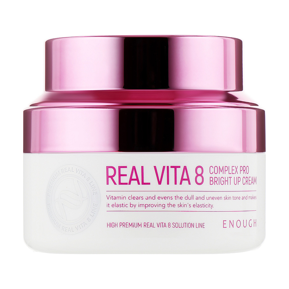 Живильний крем для обличчя Enough Real Vita 8 Complex Pro Bright Up ...