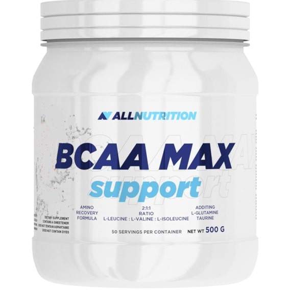 Аминокислота BCAA для спорта All Nutrition BCAA Max Support 500 g /50 ...