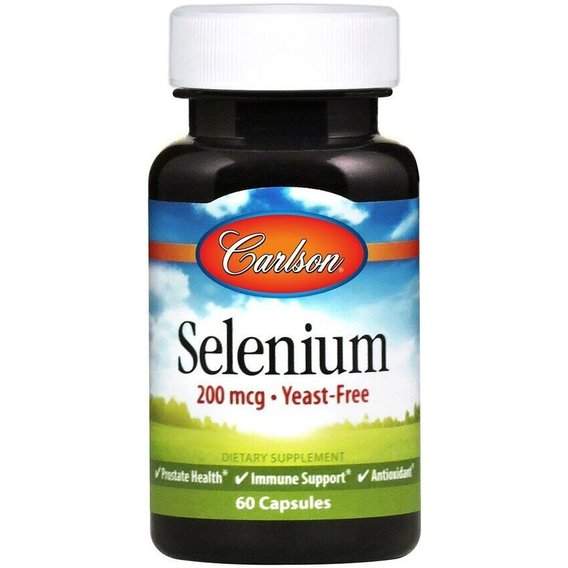 Селен Carlson Labs Selenium 60 Caps (880334) — купити на EVA.UA — ціна ...