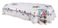 Скатерть гобеленовая HOME OVAL Limaso, 137x260, Овальная, Новогодний, С ...