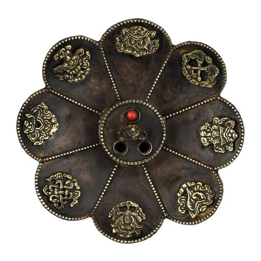 Підставка для пахощів Ручна Робота Лотос Будда Амітаба 12,5x12,5x7.5 см ...