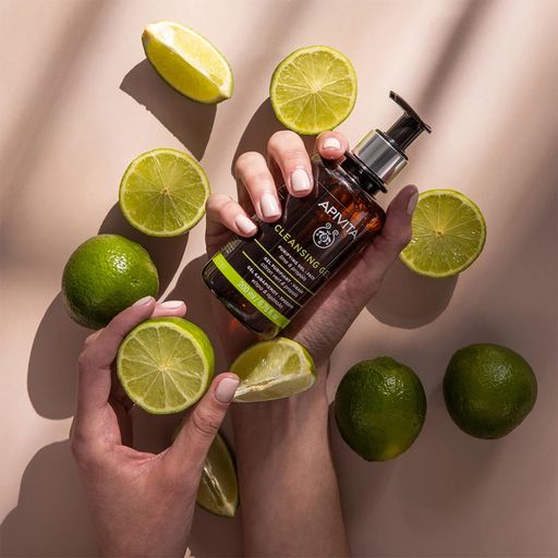 Очищувальний гель для жирної та комбінованої шкіри обличчя Apivita Cleansing Gel with Citrus ...