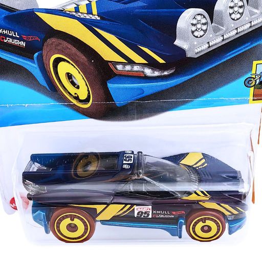 Базовий автомобіль Hot Wheels Rally Speciale, темно синій з жовтим, від ...