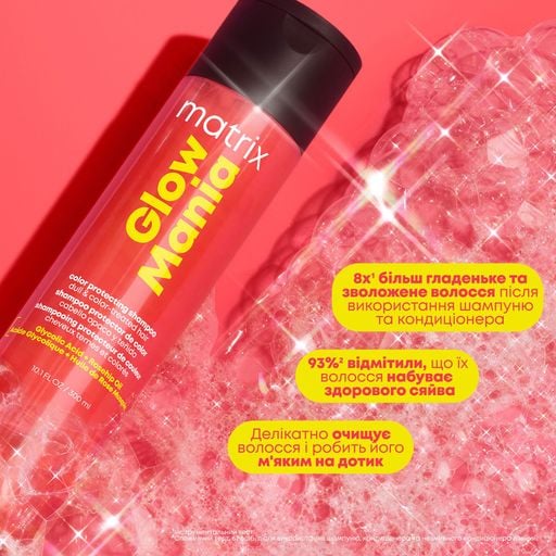 Шампунь Matrix Glow Mania Color Protecting Shampoo для захисту кольору ...