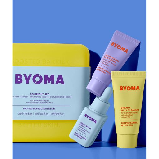 Набір для освітлення обличчя Bayoma So Bright Set (гель для вмивання ...