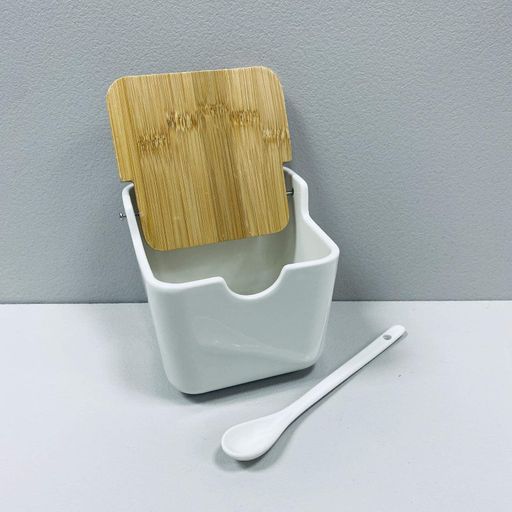 Банка для сипучих продуктів з ложкою BonaDi 292-201 300 мл (1064883) — купити на EVA.UA — ціна ...