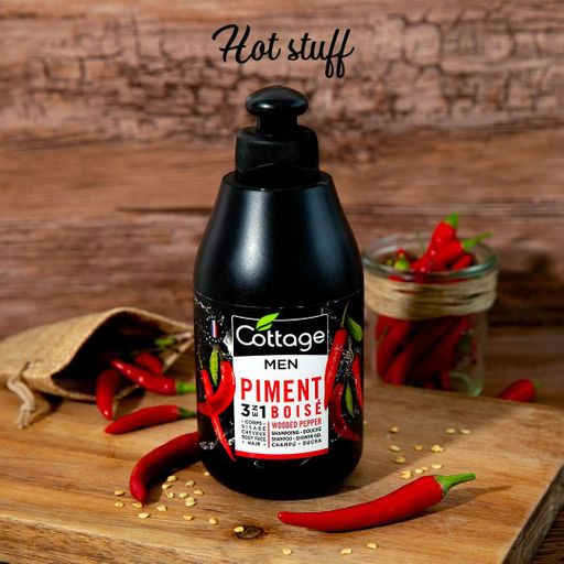 Чоловічий гель-шампунь для душу 3 в 1 Cottage Men Shampoo-Shower Gel ...