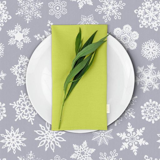 Скатертина на стіл водовідштовхувальна 160х220 SNOWFLAKES CS2 COSAS ...