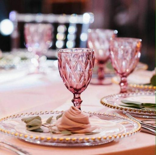 Набір для напоїв 7 предметів рожевий Смарагд OLens OCT-DKC5015B ...