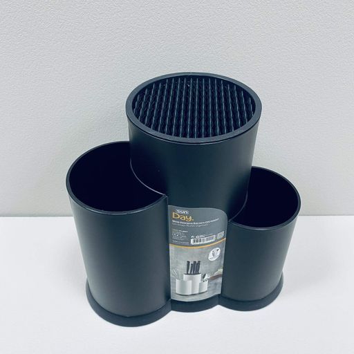 Підставка-органайзер для ножів і столових приборів пластикова Sun Plast ...