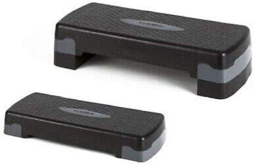 Степ платформа Toorx Training 2-ступінчаста Чорний 68 х 28 х 10-15 см (931111) (1231262 ...