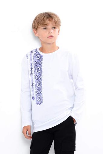 Джемпер для хлопчика Носи своє 164 Білий (p-14850-169185) (1307202 ...