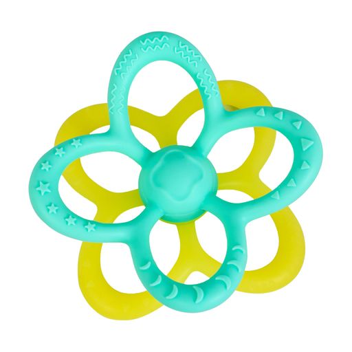 Дитяча іграшка-прорізувач для зубів Baby Team Квітка, силіконова, від 4 ...