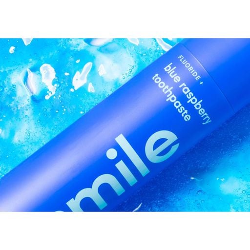 Зубна паста Hismile Blue Raspberry Toothpaste зі смаком блакитної ...