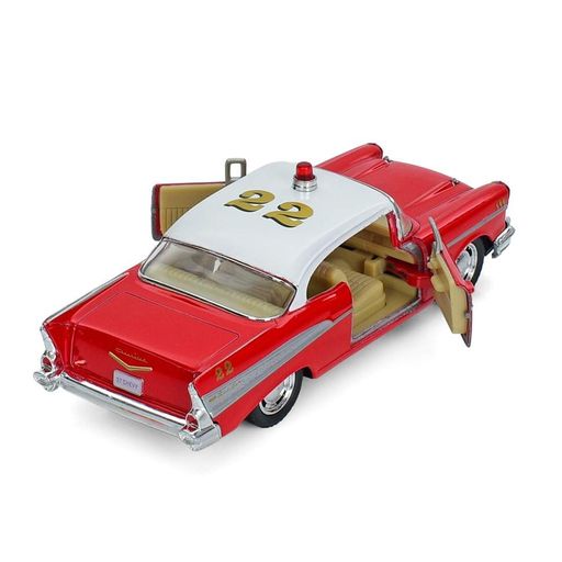Інерційна машинка 1957 Chevrolet Bel Air (Fire Chirf) Kinsmart KT 5325 ...