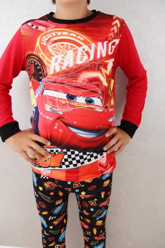 Детская пижама для мальчиков Тачки Молния Маквин | Cars Lightning McQueen | светится в темноте ...