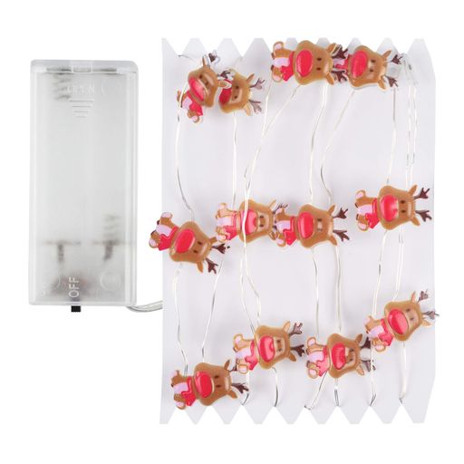 Електрогірлянда YES! Fun Олені 20 LED 2.2 м Тепло-білий (801206 ...