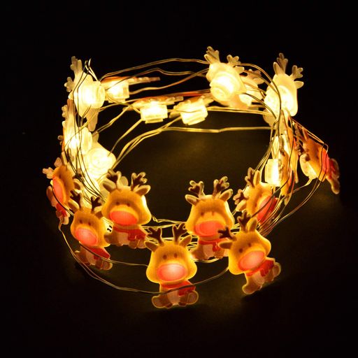 Електрогірлянда YES! Fun Олені 20 LED 2.2 м Тепло-білий (801206 ...