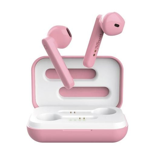 Беспроводные наушники-вкладыши Trust Primo Touch розовые (23782_TRUST)