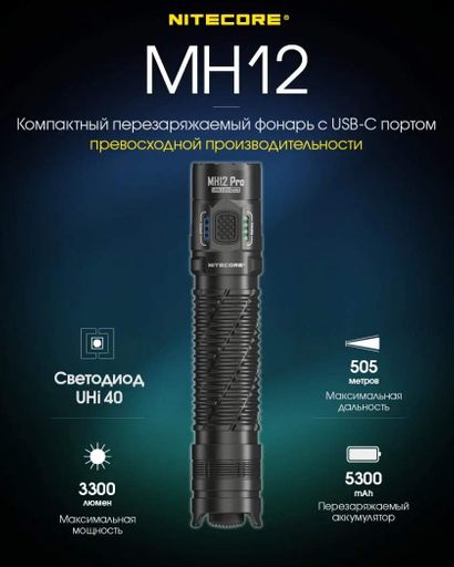 Набір для нічного полювання Nitecore MH12 PRO Hunting KIT у кейсі (1586017) — купити на EVA.UA ...