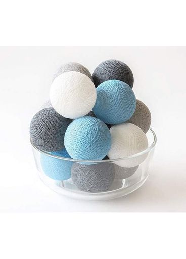 Гирлянда тайские фонарики CBL Snowy peak 20 шариков, 3.7 м (1589010 ...