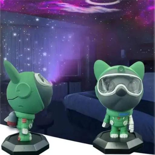 Нічник зіркового неба "Космічний собака" Nebula Dog Projector з пультом ...