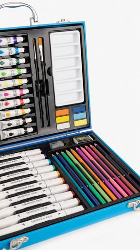 Набір для малювання у валізі 53 предмети XYH11161 Синій shop ...