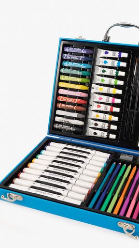 Набір для малювання у валізі 53 предмети XYH11161 Синій shop ...