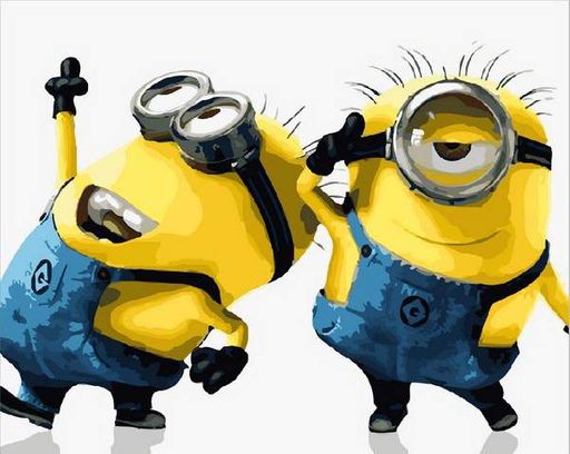 Картина за номерами Міньйон 2 (MR-Q2074) 40 х 50 см Mariposa (1621509 ...