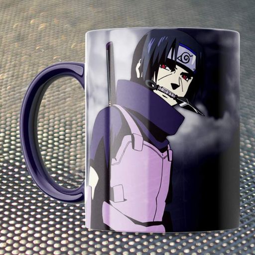 Чашка Fan Girl Саске Naruto Аніме New (14552) 330 мл Різнокольоровий ...