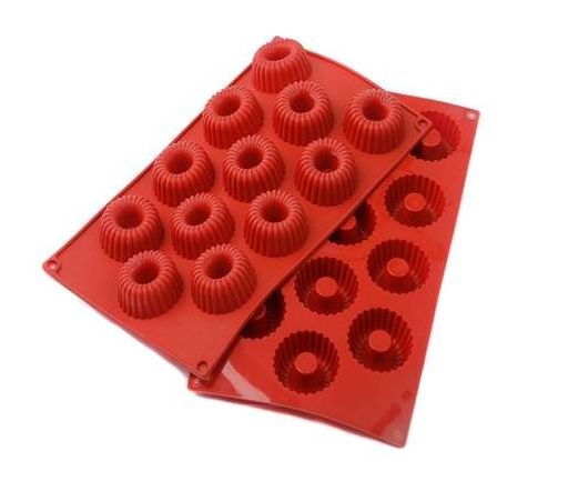 Форма силіконова Профі Канелі One Chef 50 мм 12 комірок (1638866 ...