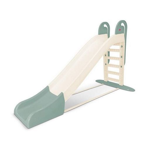 Большая детская горка для катания 014550/23 кремово-мятная, 243 см ...