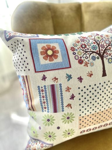 Наволочка гобеленовая односторонняя NG0065-1 Limaso (1649950) — купить ...