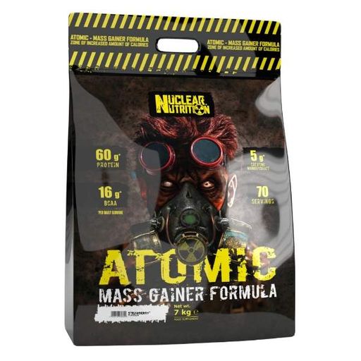 Гейнер Nuclear Nutrition Atomic Mass Gainer Formula 7000 g /70 servings ...