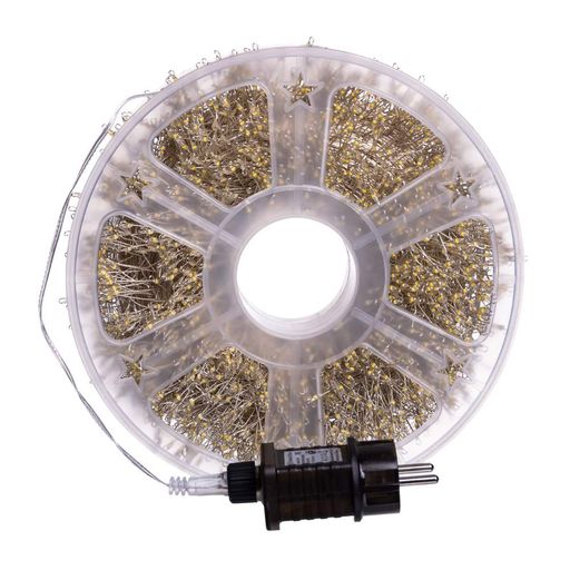 Новогодняя гирлянда Хвойная лапа 100 м 3000 LED теплый белый свет для ...