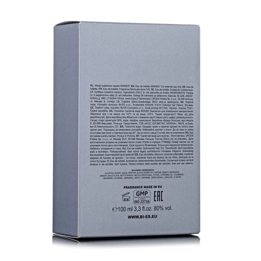 Мужские духи BI-ES Winner 100 мл ‣ Купить в EVA.ua по ЛУЧШЕЙ ЦЕНЕ ...