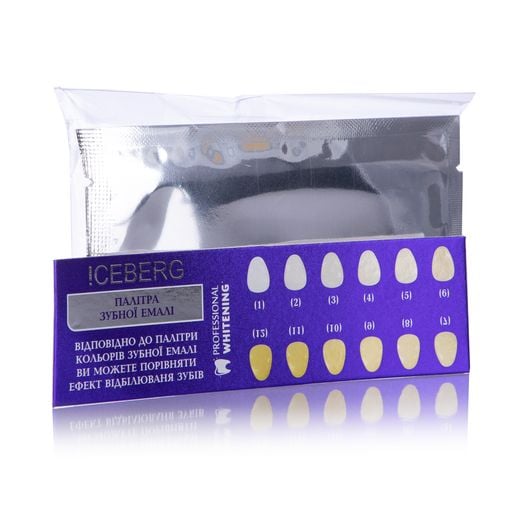 Відбілюючі гелеві смужки для зубів !CEBERG Professional whitening 3шт ...