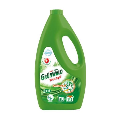Гель для прання Grunwald кольорових та білих речей, 5 л - купити на EVA.UA