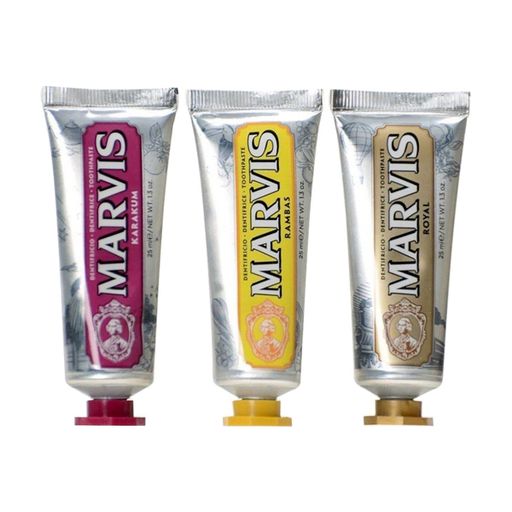 Подарунковий набір зубних паст Marvis 3 Flavours Box (Royal, 25 мл ...